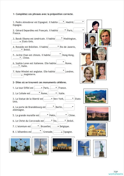 Les Prépositions Devant Les Pays – VNUMS