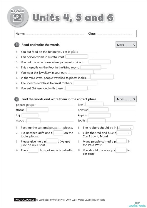 Verbs with prepositions Off and others. Interactive worksheet ...