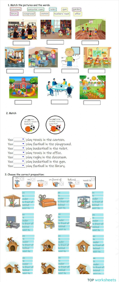 English 2 - Unit 1. Interactive worksheet | TopWorksheets