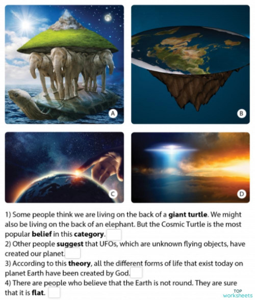 4th grade April Earth 1st level. Interactive worksheet | TopWorksheets