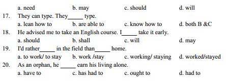 MODAL VERBS 01. Interactive worksheet | TopWorksheets