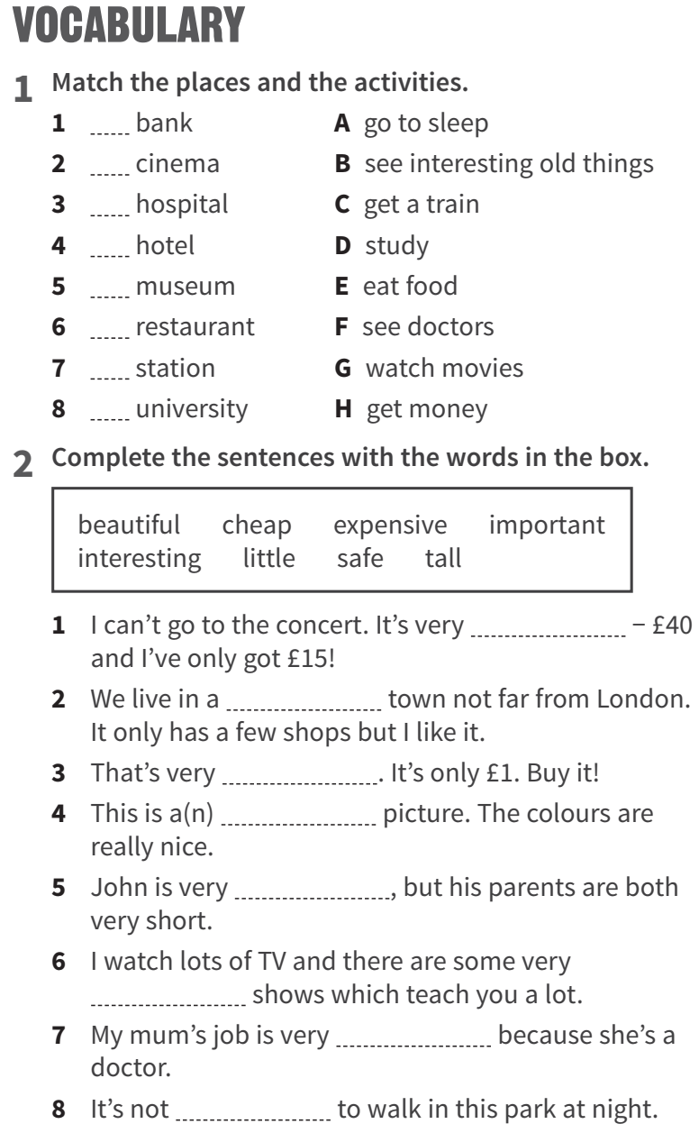 TEST UNIT 13. Interactive worksheet | TopWorksheets