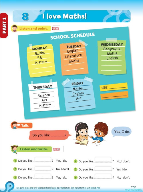 U8 I love Maths. Interactive worksheet | TopWorksheets