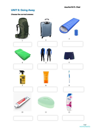 Unit 8 Activity 1. Interactive worksheet | TopWorksheets