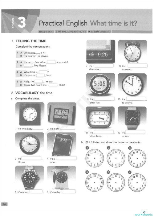 AEF Starter - Practical English 3. Interactive worksheet | TopWorksheets