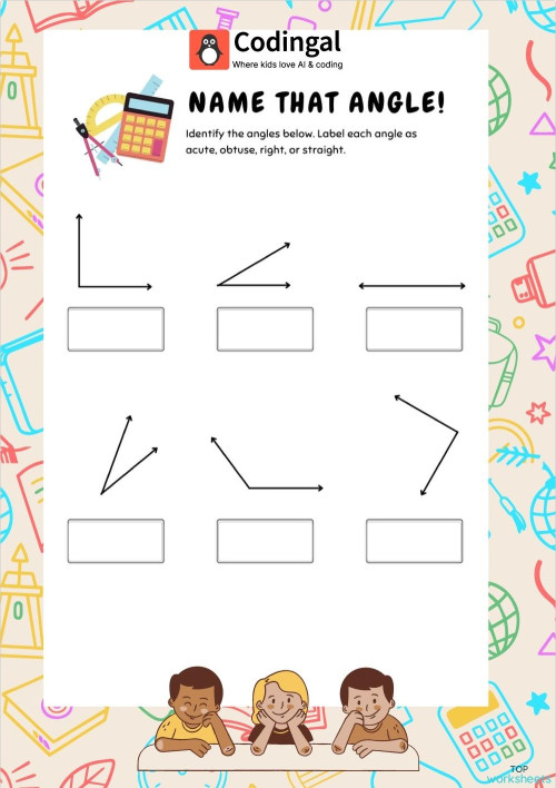 M_G03M24L52_WC02_Introduction_to_Angles_and Measurement_2. Interactive worksheet | TopWorksheets