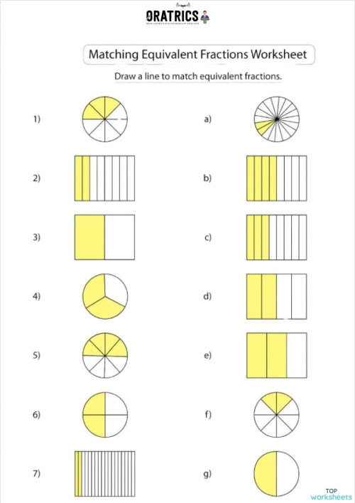 Fractions GG. Interactive worksheet | TopWorksheets
