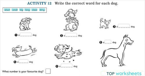 Kb 105 s02-12. Interactive worksheet | TopWorksheets