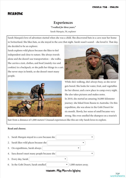 U6 - Lesson 03. Interactive worksheet | TopWorksheets