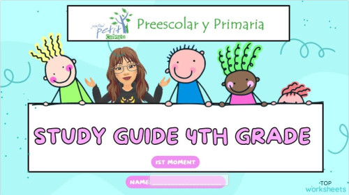 Study Guide 4th Grade. Interactive worksheet | TopWorksheets