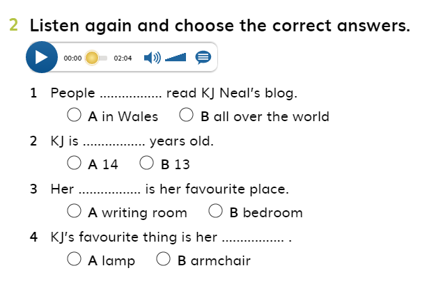 UNIT 8 WB LISTENING PAGE 39. Interactive worksheet | TopWorksheets