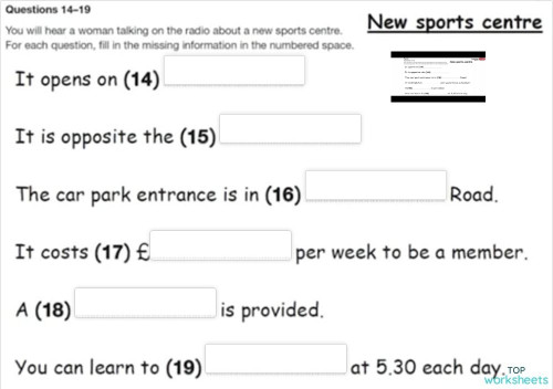 Simple Present Perfect Listening. Interactive worksheet | TopWorksheets