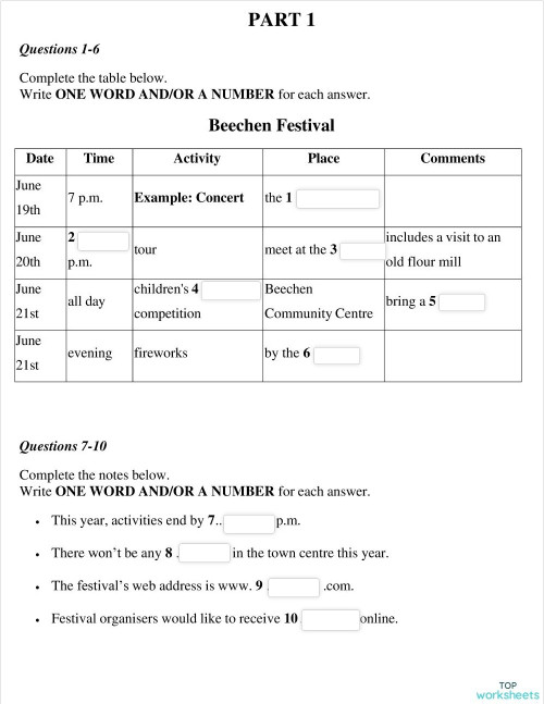 CRT Analytical Exposition. Interactive worksheet | TopWorksheets