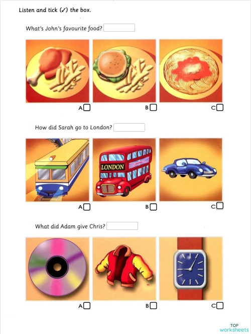 Movers unit 14. Interactive worksheet | TopWorksheets