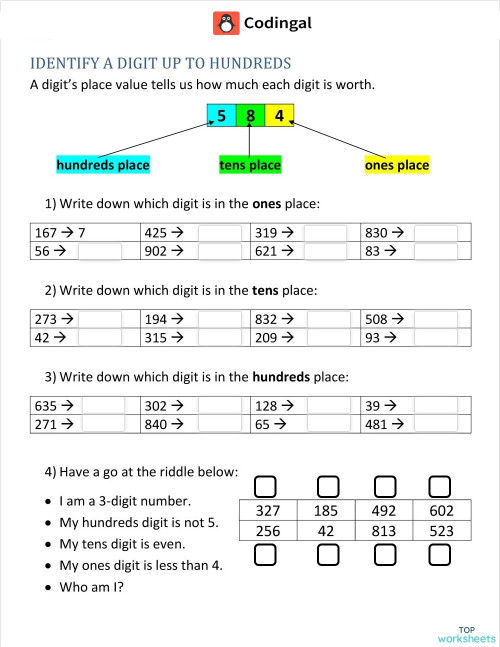 Natural numbers: interactive worksheets and online exercises | TopWorksheets