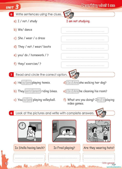 NGS 5-Uni.3-Pág.32. Ficha interactiva | TopWorksheets