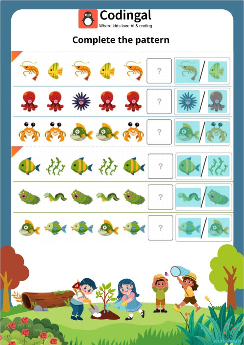 M_G01M20L69_WA02_Patterns_in_Nature_and_Art_4. Interactive worksheet ...