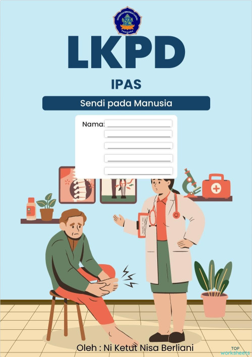 LKPD SENDI. Lembar kerja interaktif | TopWorksheets