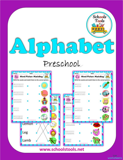 Word-Picture Matching S-Z. Interactive worksheet | TopWorksheets