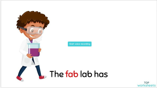 Read The fab lab has. Interactive worksheet | TopWorksheets