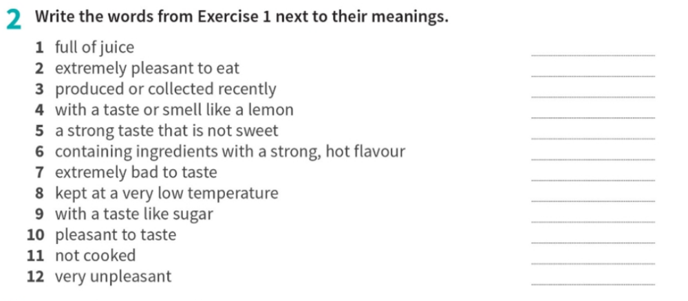 UNIT 10 VOCABULARY PAG 40. Interactive worksheet | TopWorksheets