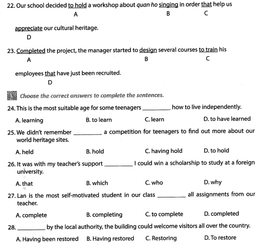 GRADE 11 - PRACTICE TEST 2 - GIỮA KÌ 2. Interactive worksheet ...