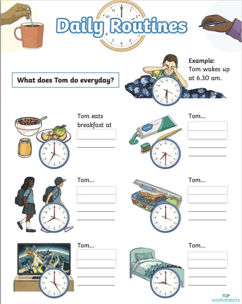 Interactive worksheets and online exercises in english | TopWorksheets