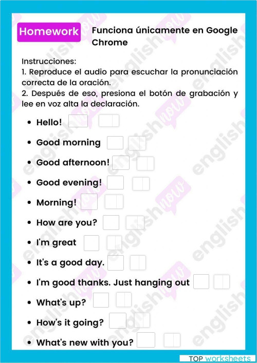 Small talk. Interactive worksheet | TopWorksheets