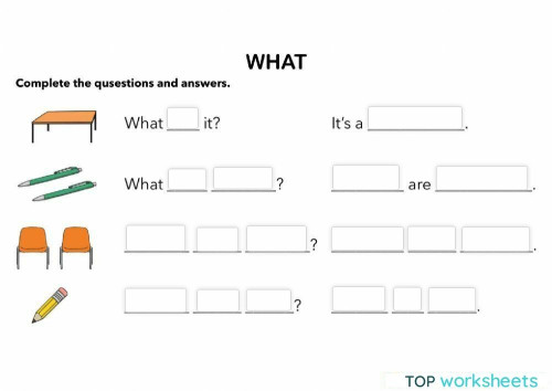 Writing - Classroom vocabulary. Interactive worksheet | TopWorksheets