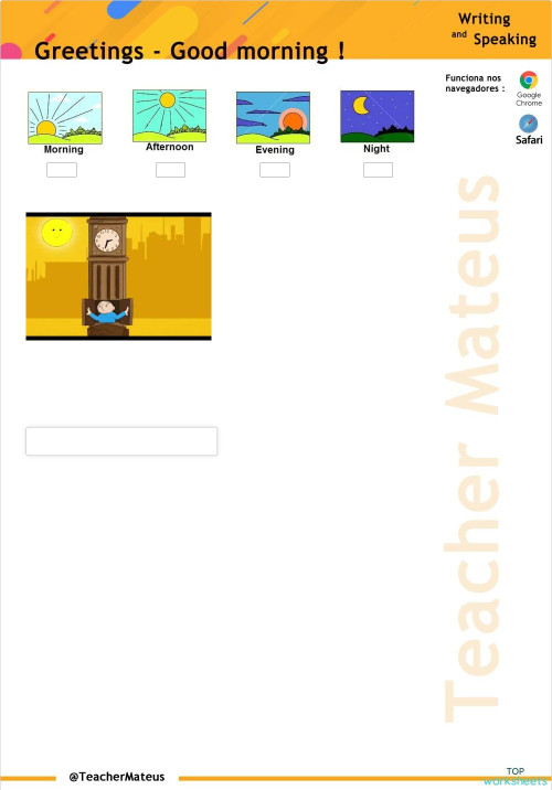 Greetings - 1 - Good morning - Listening - TM0366. Interactive ...