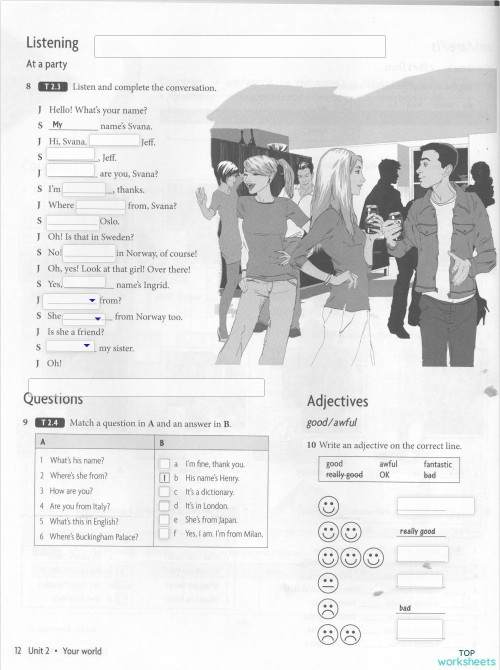 BEGINNER 02- PRACTICE 02. Interactive worksheet | TopWorksheets