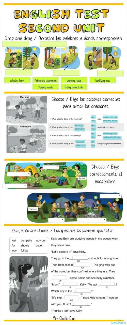 Simple present. Ficha interactiva | TopWorksheets