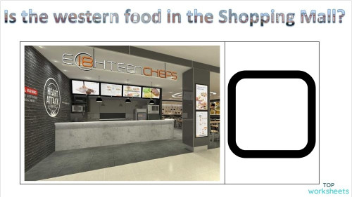 shopping mall worksheet. Interactive worksheet | TopWorksheets