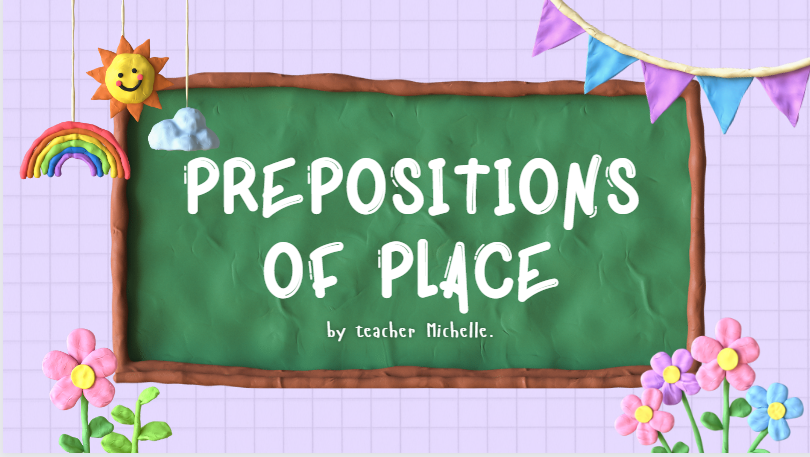 Prepositions of place by Michelle Acevedo. Interactive worksheet ...