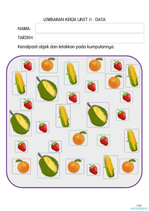 Data ( Teknik Gundalan ). Interactive worksheet | TopWorksheets