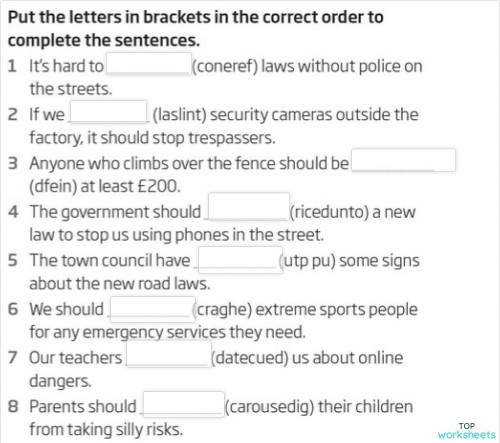 Social issues (vocabulary). Interactive worksheet | TopWorksheets