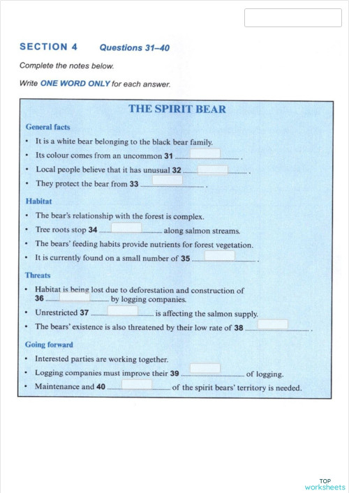 CAM 10 - TEST 01 - LIS. P4. Interactive worksheet | TopWorksheets