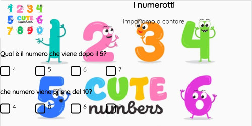 i numerotti. Scheda interattiva | TopWorksheets