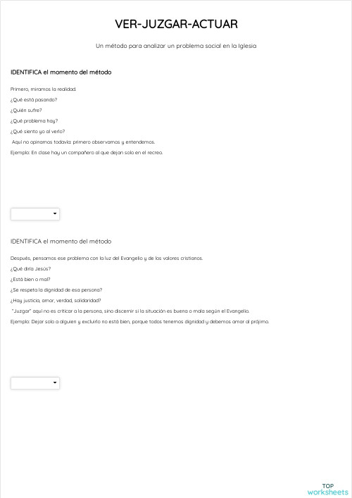 CORTOMETRAJE EL PUENTE. Ficha interactiva | TopWorksheets