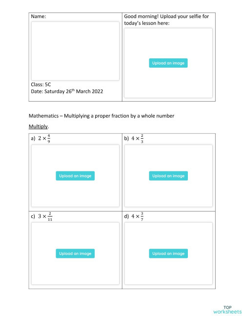 MATHS 5C 26.3 T1. Interactive worksheet | TopWorksheets
