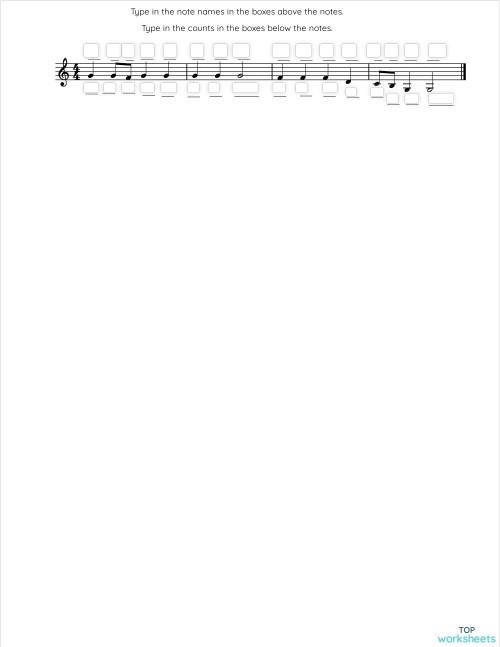 Music: interactive worksheets and online exercises | TopWorksheets
