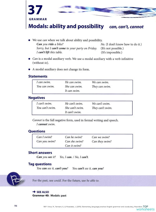 Interactive worksheets and online exercises in english | TopWorksheets