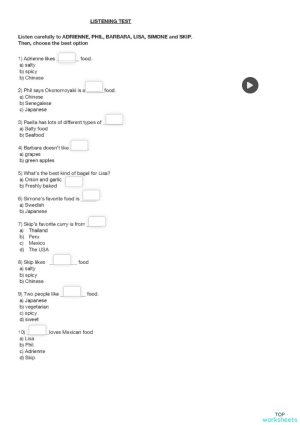 BASIC 2 PRACTICE B. Ficha interactiva | TopWorksheets