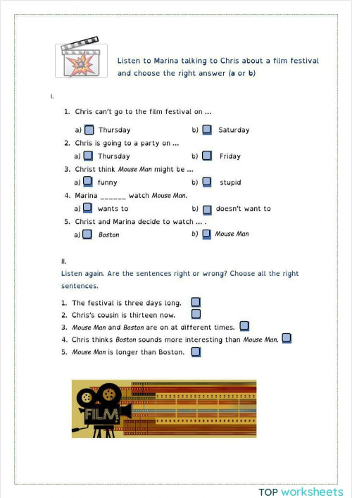 Dialogue. Interactive worksheet | TopWorksheets