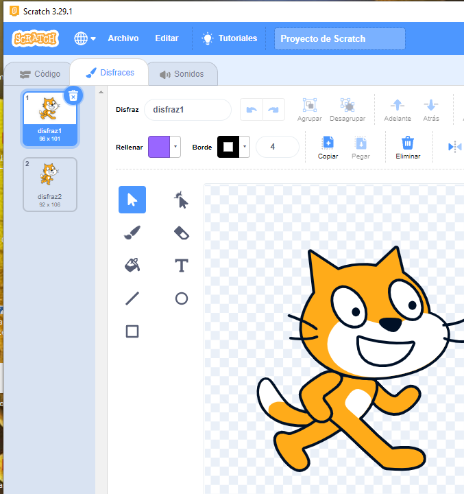 Scratch- Tipos de Disfraz - III Bimestre. Ficha interactiva | TopWorksheets