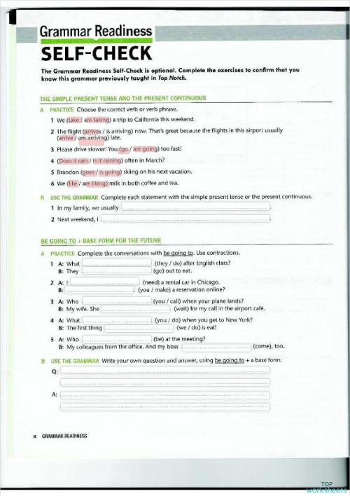 preview unit: interactive worksheets and online exercises | TopWorksheets