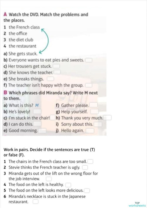 Body Parts Ficha Interactiva Topworksheets