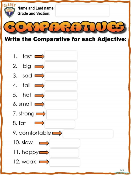3rd.grade. Grammar 7.1. Pract. Act.. Interactive worksheet | TopWorksheets