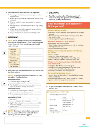 Listening B1+ and B2 Review - EF. Interactive worksheet | TopWorksheets