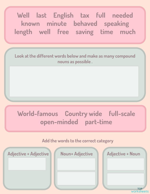 English activity. Interactive worksheet | TopWorksheets